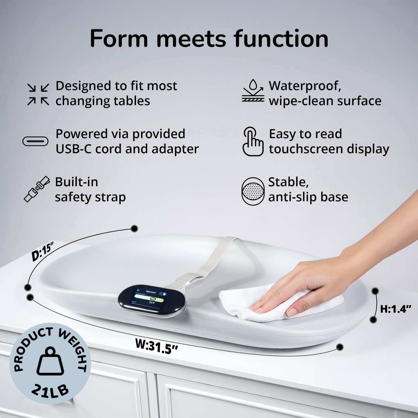 Woddle Smart Changing Pad